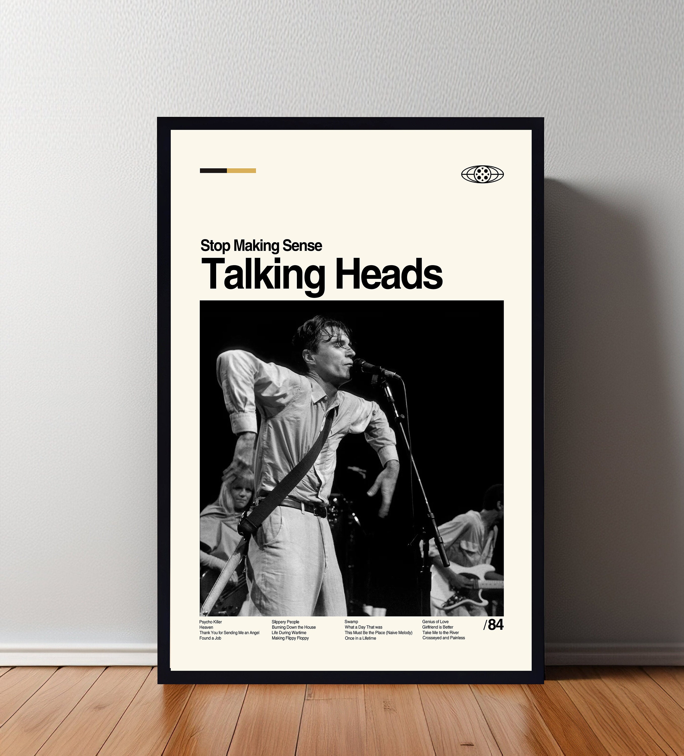 Talking Heads Poster, Talking Heads Print, Movie Poster, Min | Inspire ...
