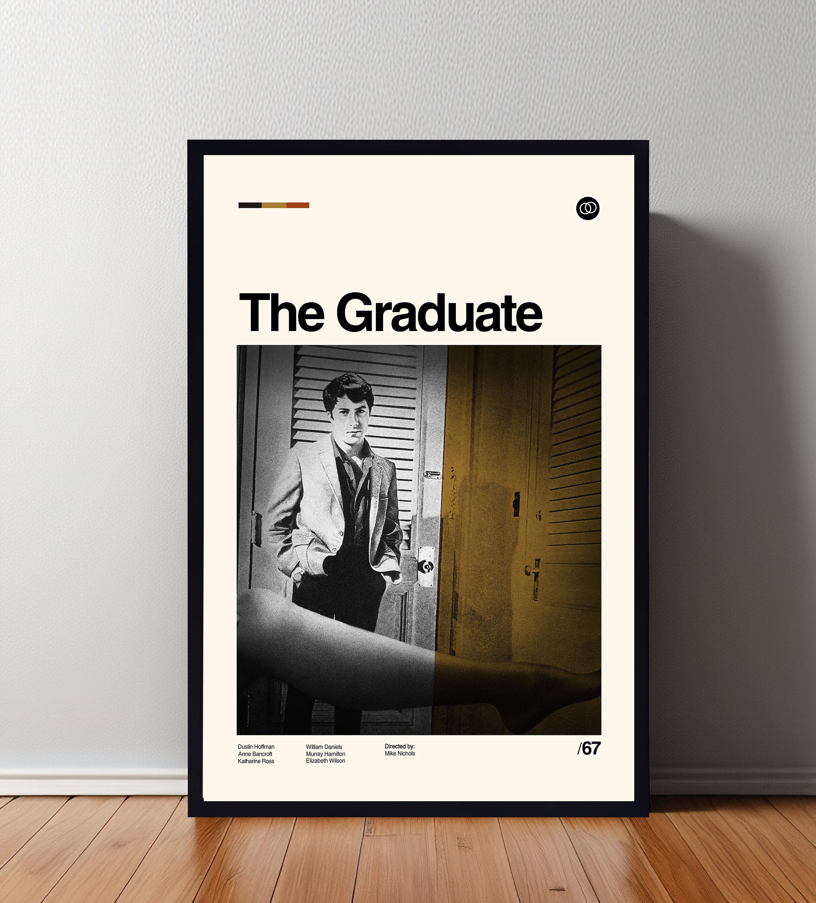 The Graduate Movie Poster, The Graduate Print, Modern Movie | Inspire ...
