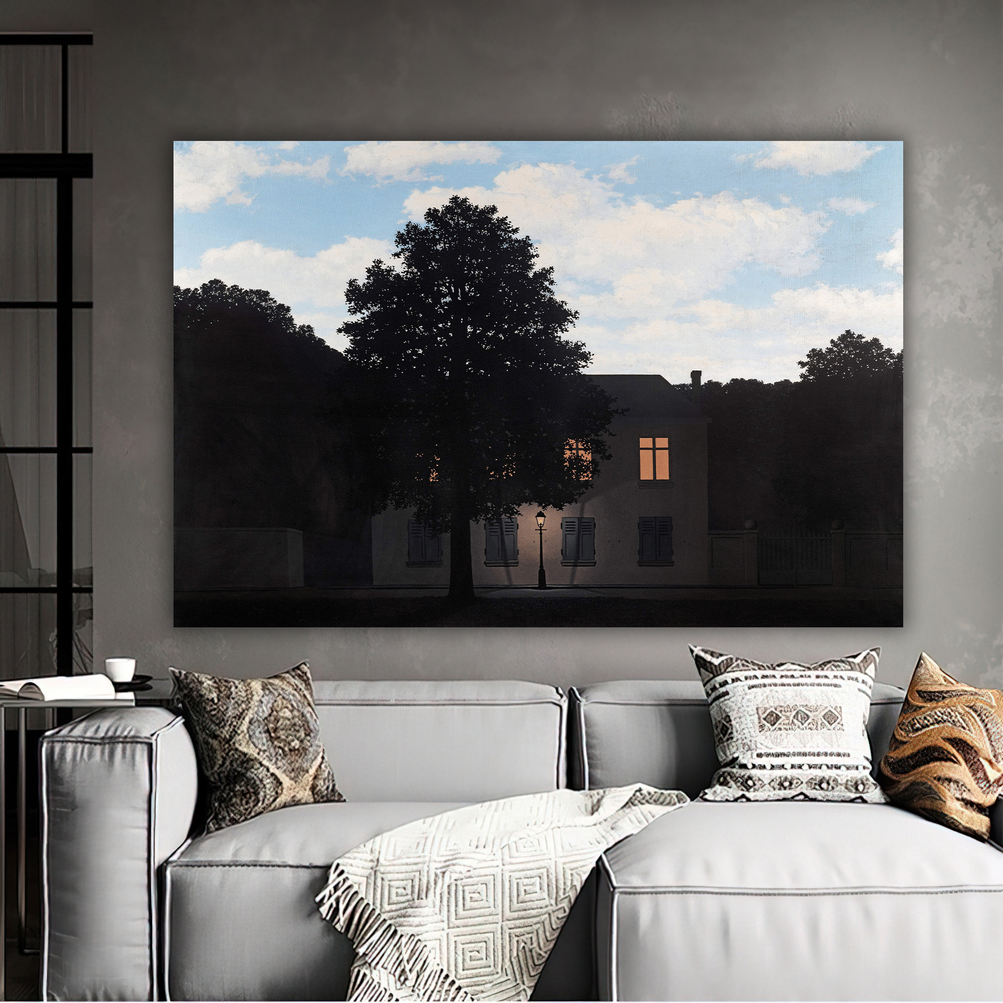 The Empire of Light by Rene Magritte, Rene Magritte Canvas W | Inspire ...