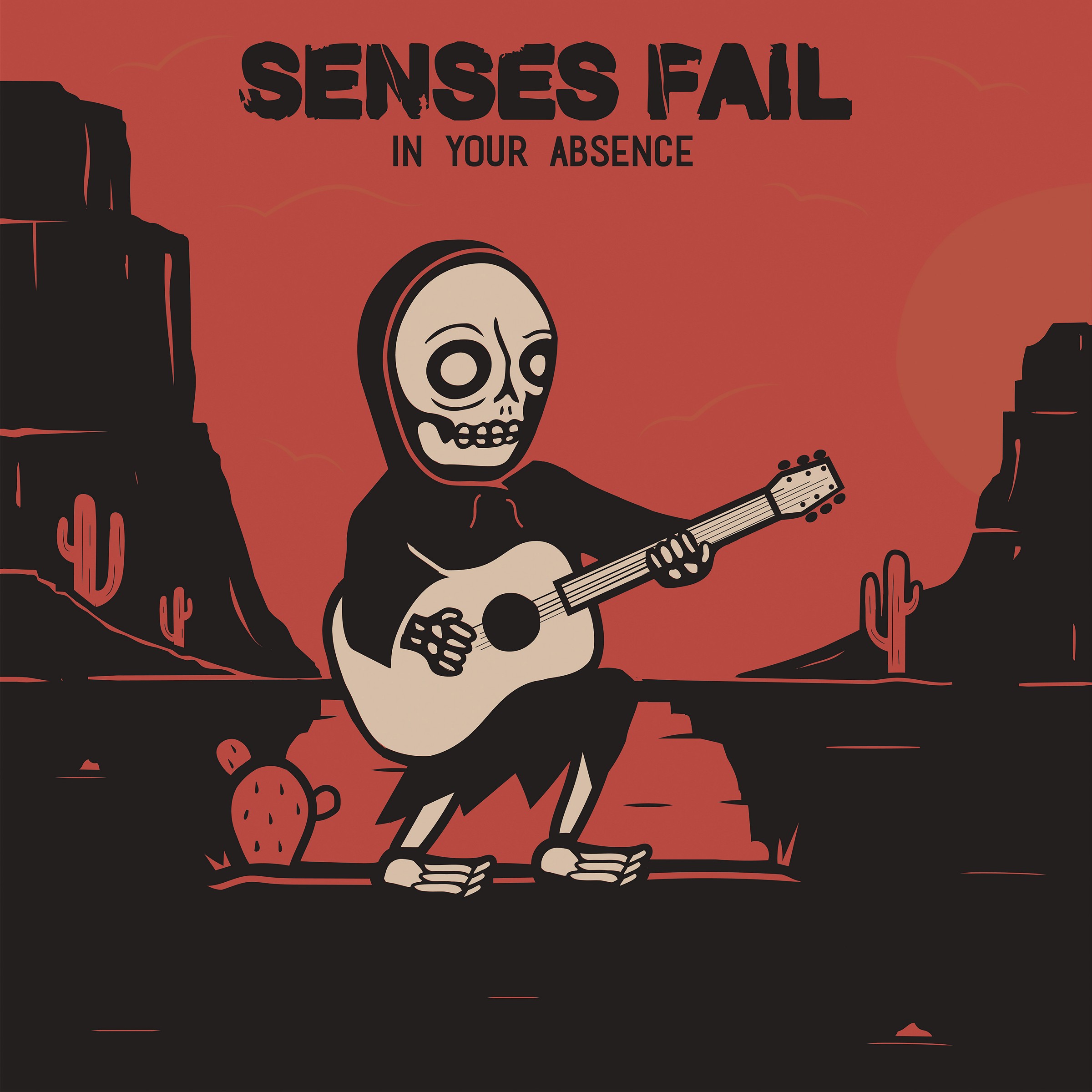 SENSES Fail In Your Absence Album Cover POSTER - Inspire Uplift