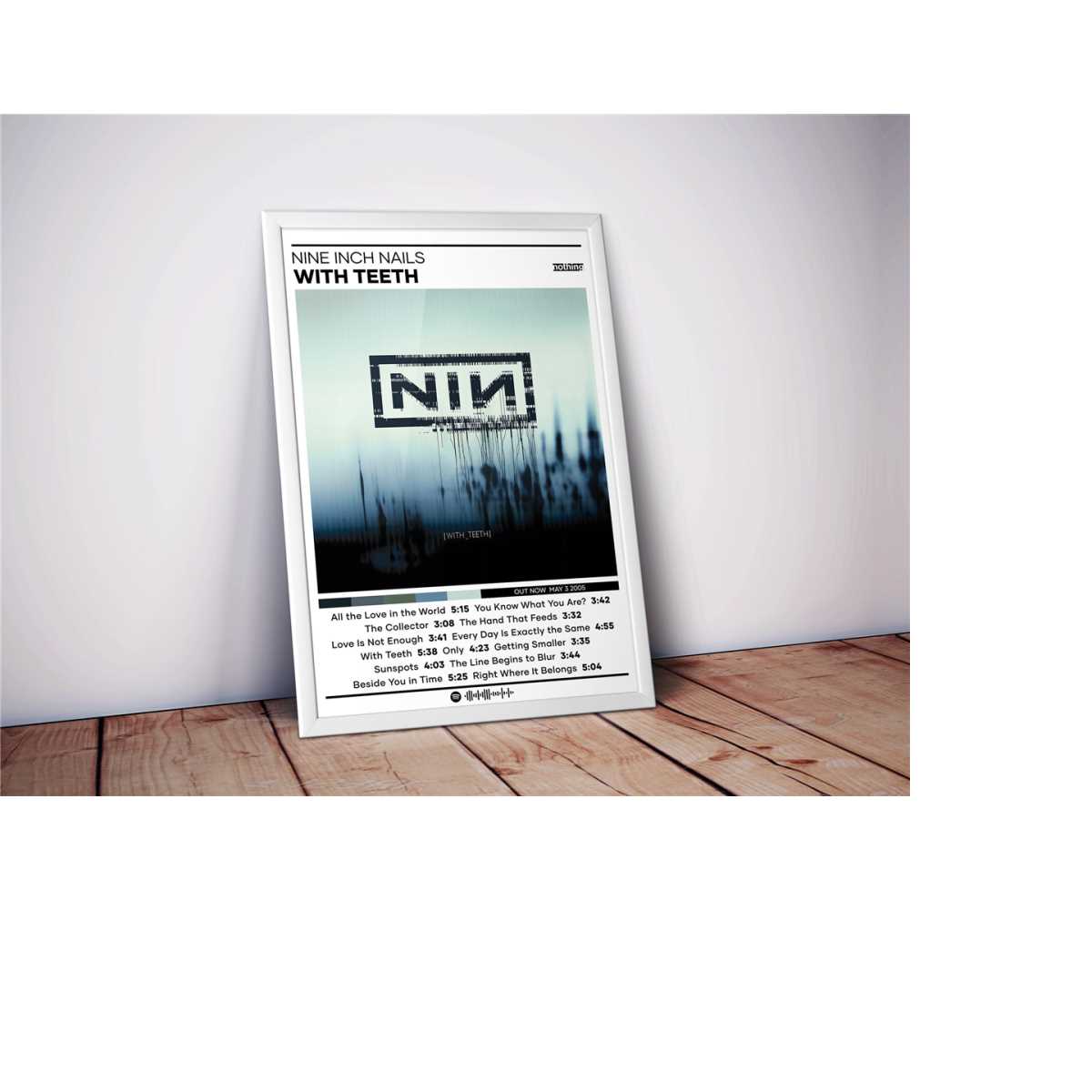 Nine Inch Nails Poster | With Teeth Poster - Inspire Uplift