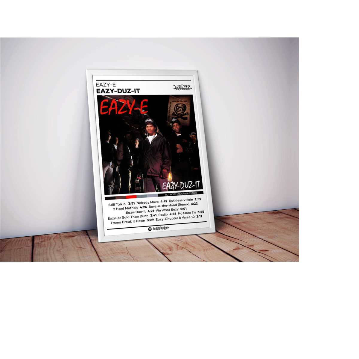Eazy-E Poster | Eazy-Duz-It Poster | 4 Colors | Inspire Uplift