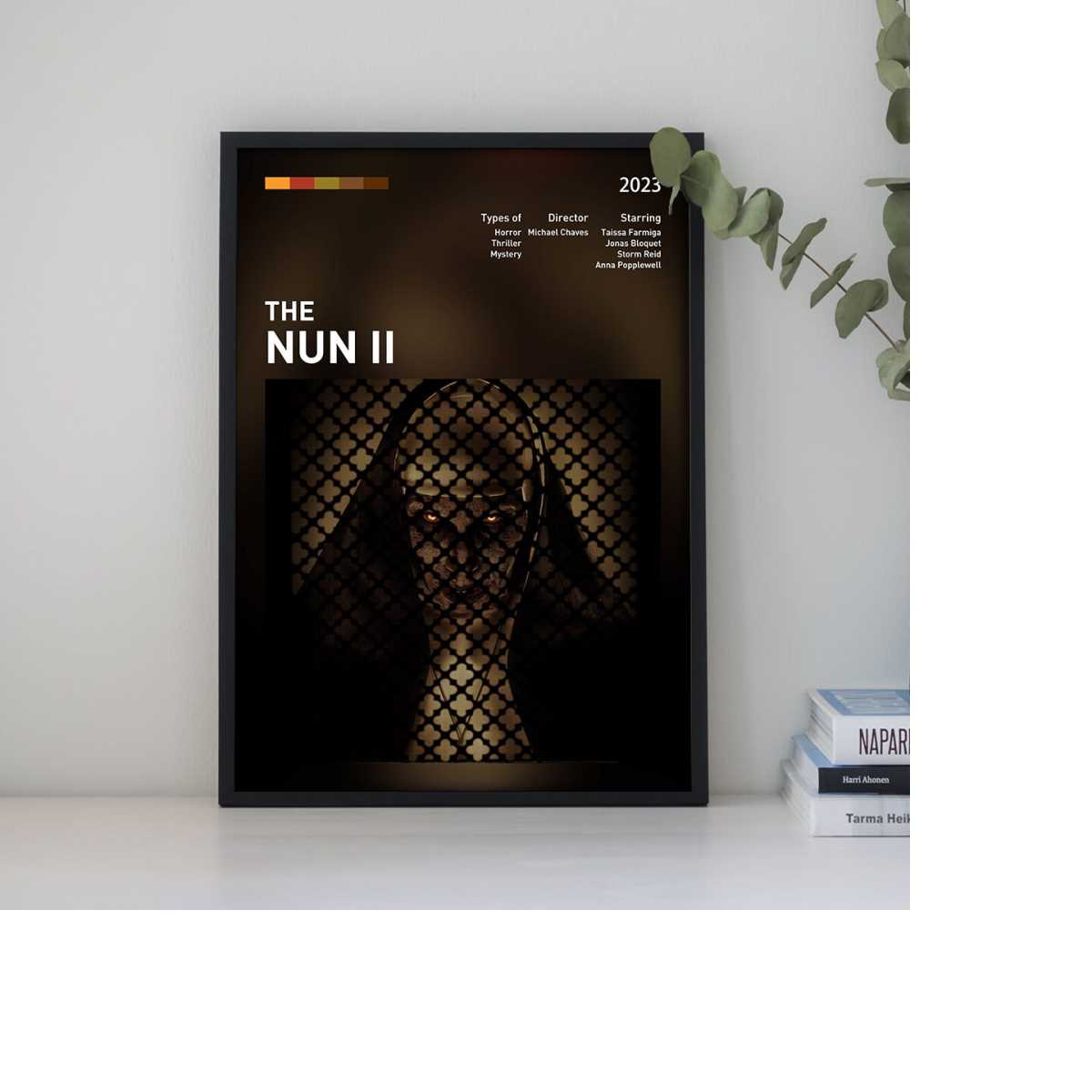 The Nun II Custom Poster, Classic Film Posters, | Inspire Uplift