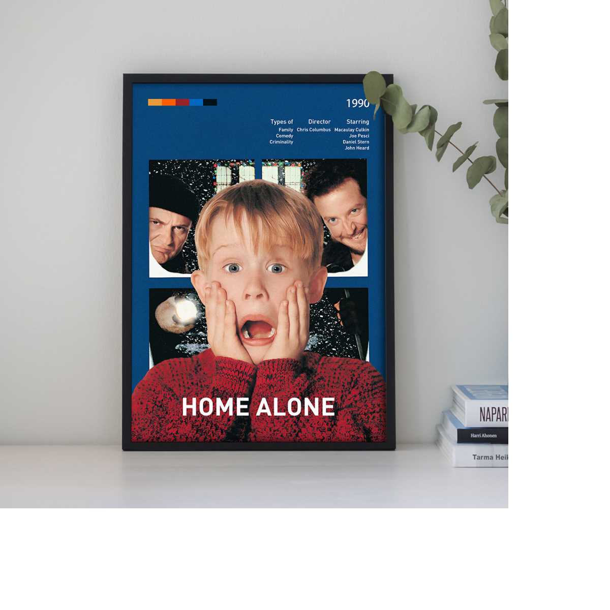 Home Alone Customized Posters, Personalized Movie Posters, C | Inspire ...