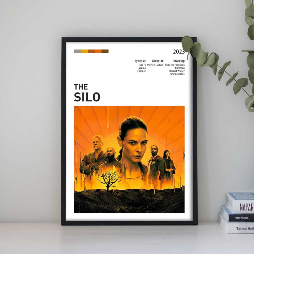Silo Custom Poster, 2023 Film Posters, Personalized Movie | Inspire Uplift