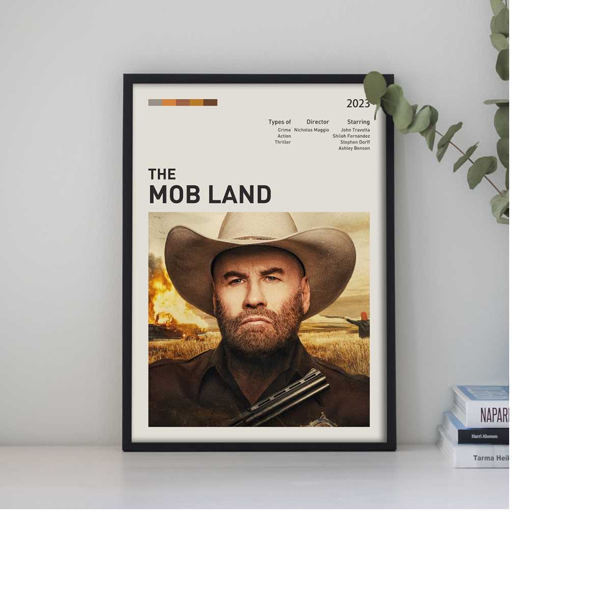 Mob Land Custom Poster, 2023 Film Posters, Personalized | Inspire Uplift