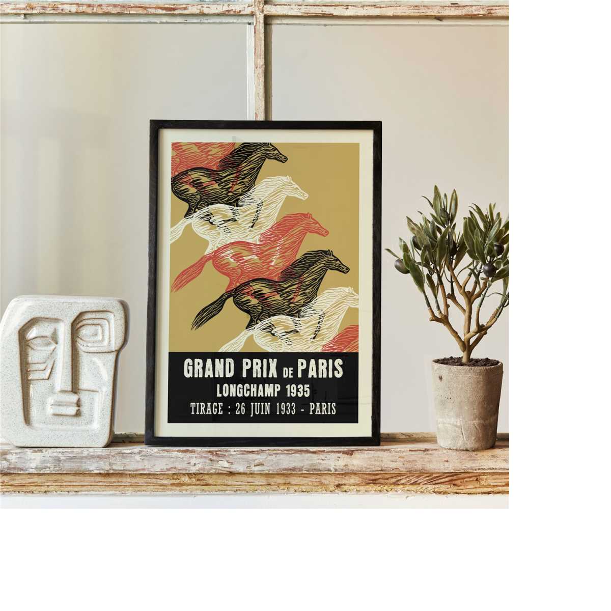 Grand Prix de Paris - Horse Racing Vintage | Inspire Uplift