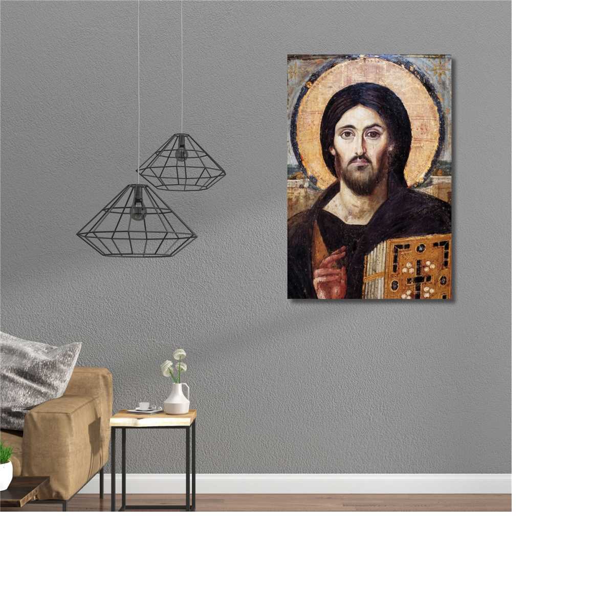 The Christ Pantocrator of St. Catherine's Monastery at | Inspire Uplift
