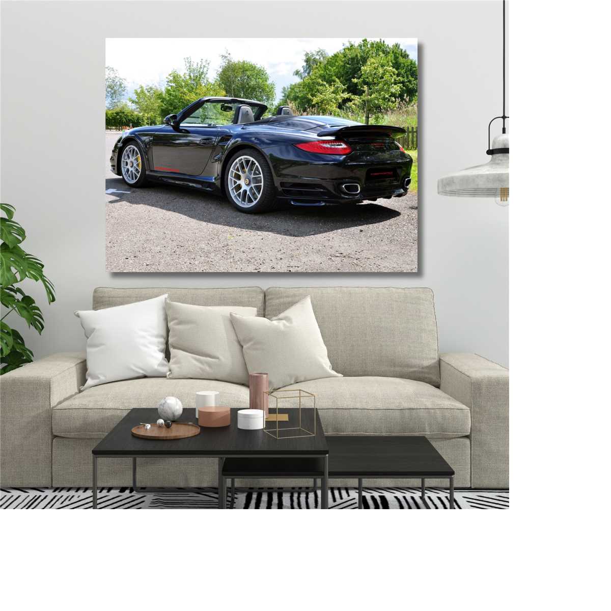 porsche canvas wall art, porsche poster, porsche wall | Inspire Uplift