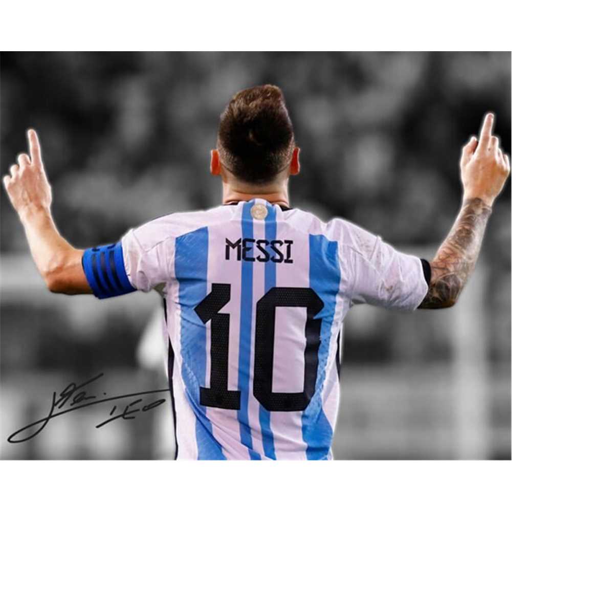 Lionel Messi Argentina Soccer GOAT Goal Celebration Printabl | Inspire ...