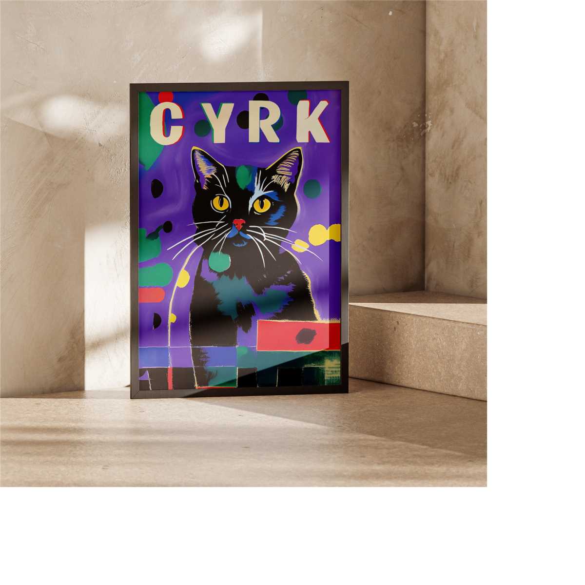 Retro CYRK Poster - Polish Circus - Retro | Inspire Uplift