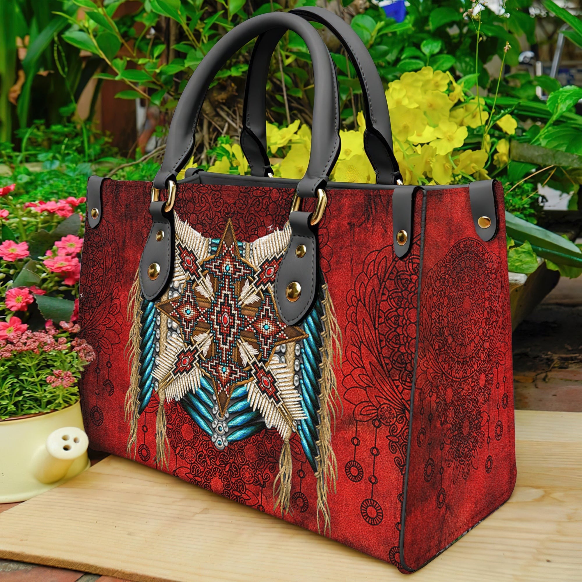 Native American Handbag,Native Leather Bag,mom Leather handb | Inspire ...