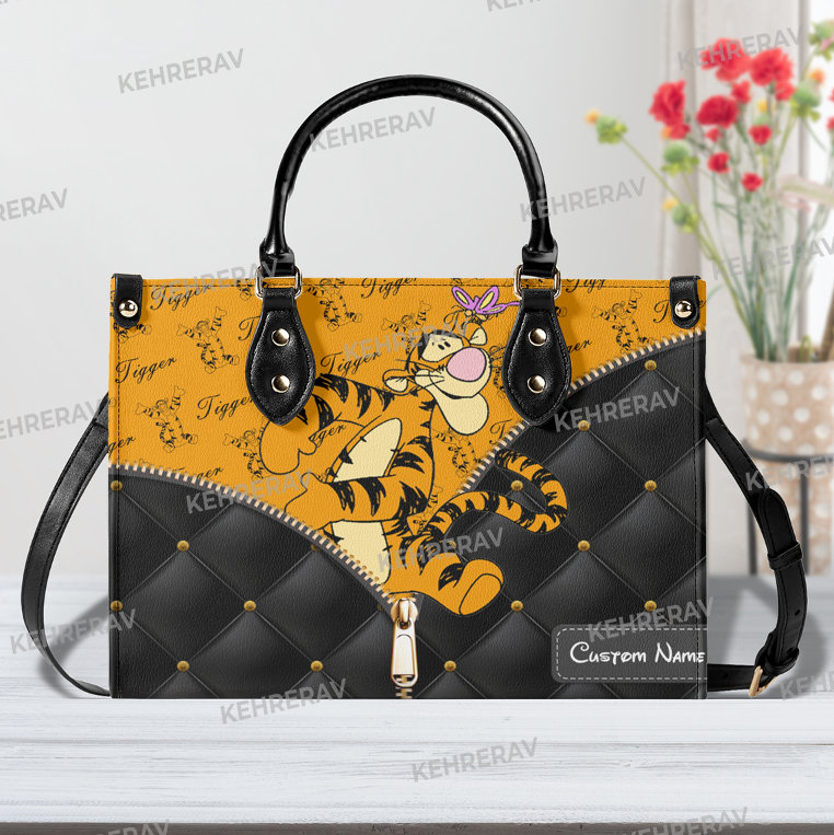 Winnie The Pooh Tigger Leather Handbag, Tigger Women Bags Pu | Inspire ...