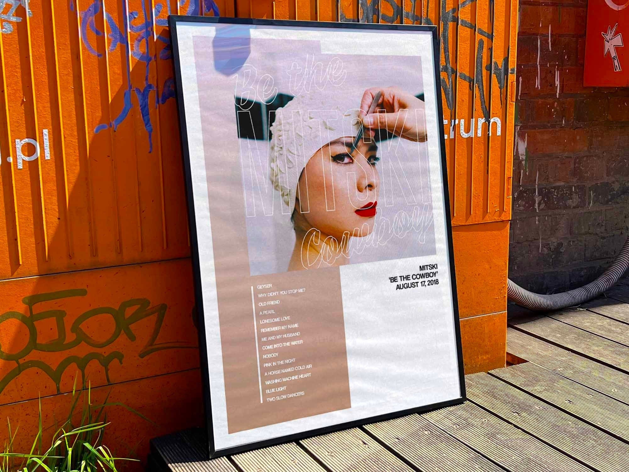 Mitski Be The Cowboy Album Cover Poster 1 | Inspire Uplift