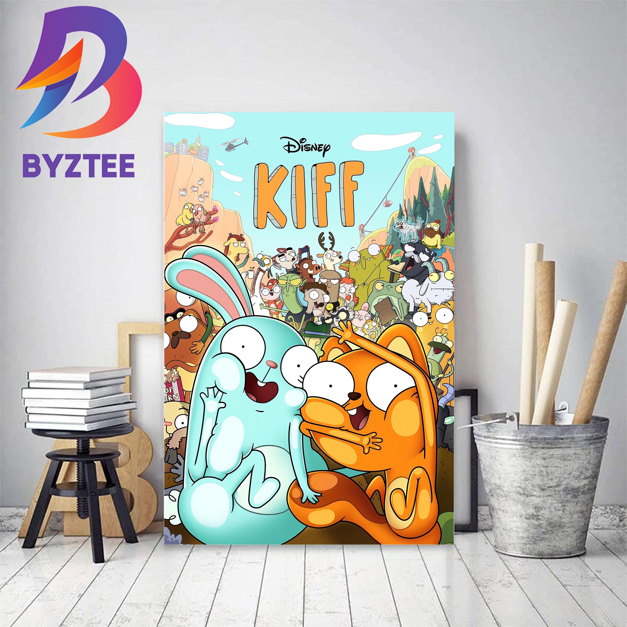 Kiff Official Poster Disney Decor Poster Canvas | Inspire Uplift