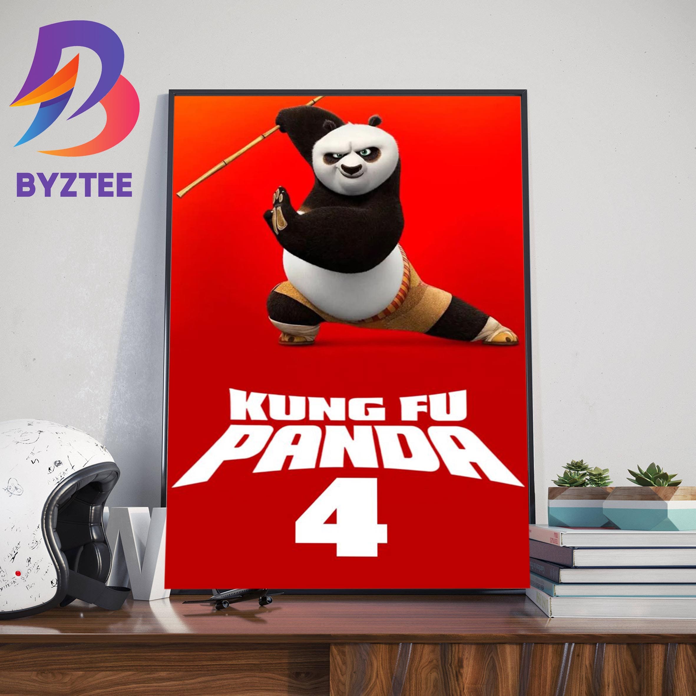 Kung Fu Panda 4 2024 Official Poster Home Decor Poster Canva | Inspire ...
