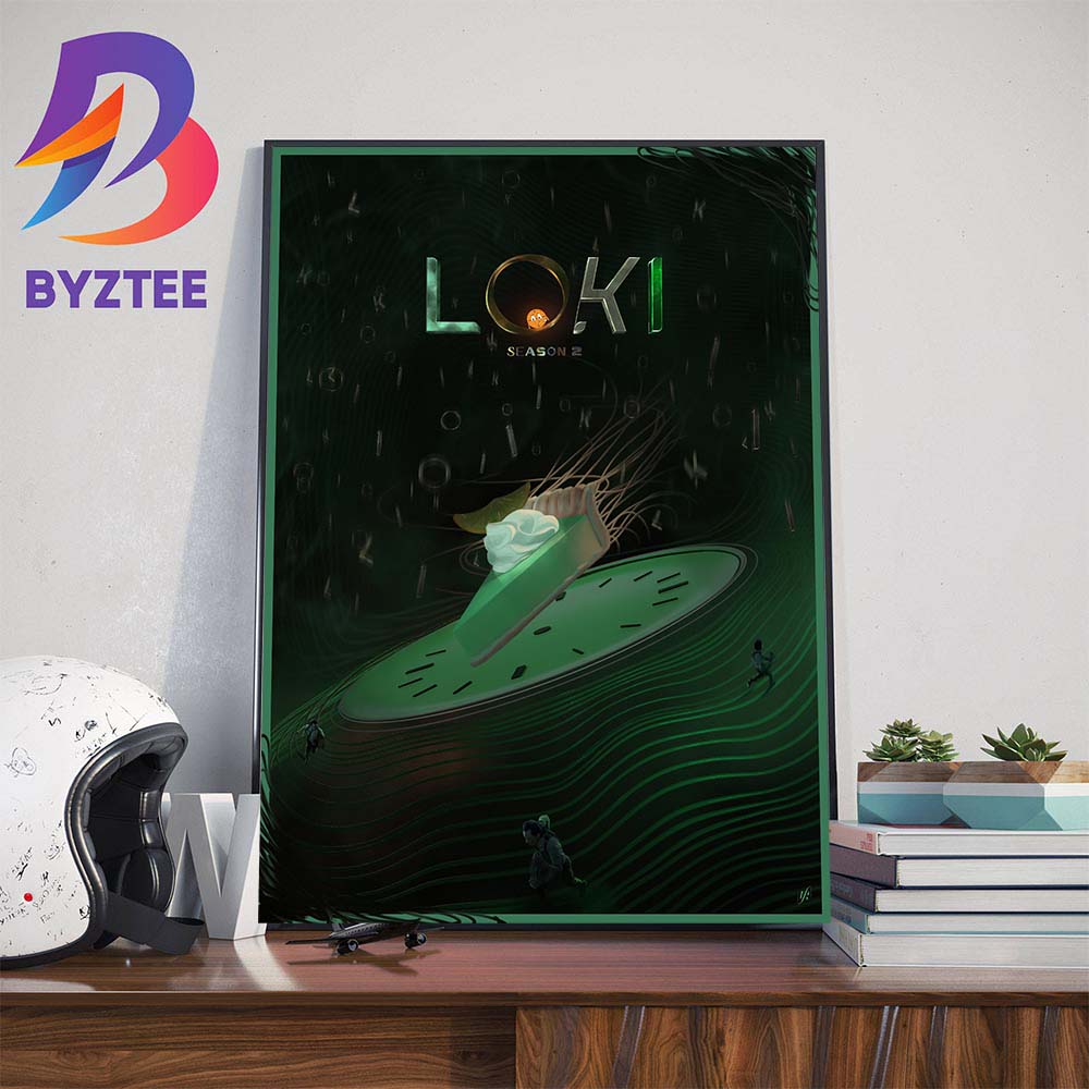 Loki Season 2 Poster Illustration Wall Decor Poster Canvas | Inspire Uplift