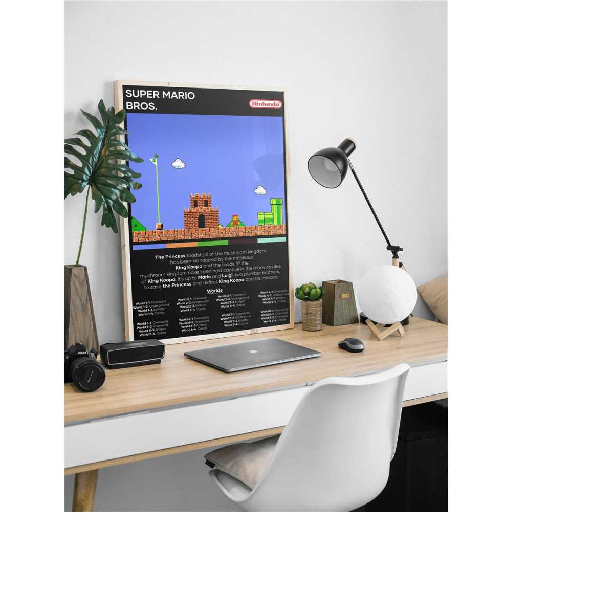 Super Mario Bros. Poster | Super Mario Poster | Inspire Uplift