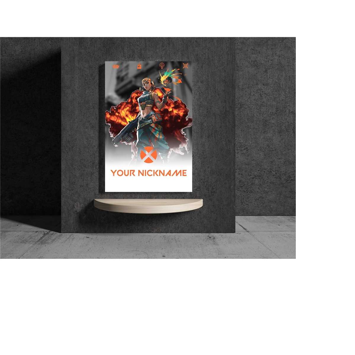 Valorant Raze Poster | Valorant Poster | Gaming - Inspire Uplift