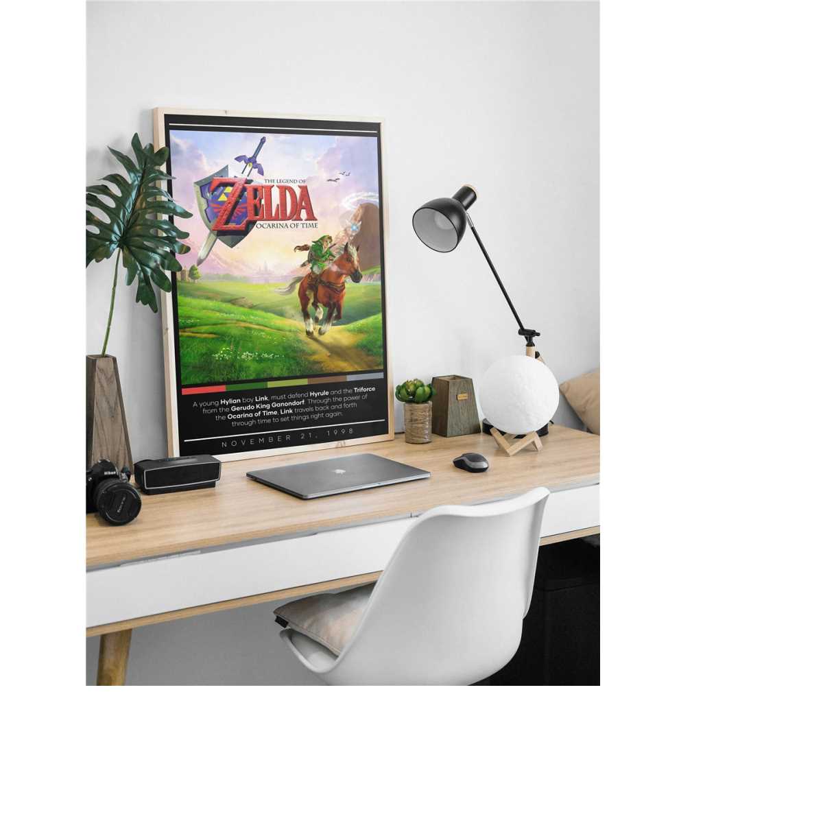 The Legend of Zelda Ocarina of Time Poster | Inspire Uplift