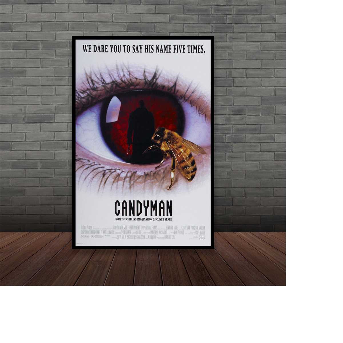 Candyman Movie Poster, Wall Art, Room Decor, Home | Inspire Uplift
