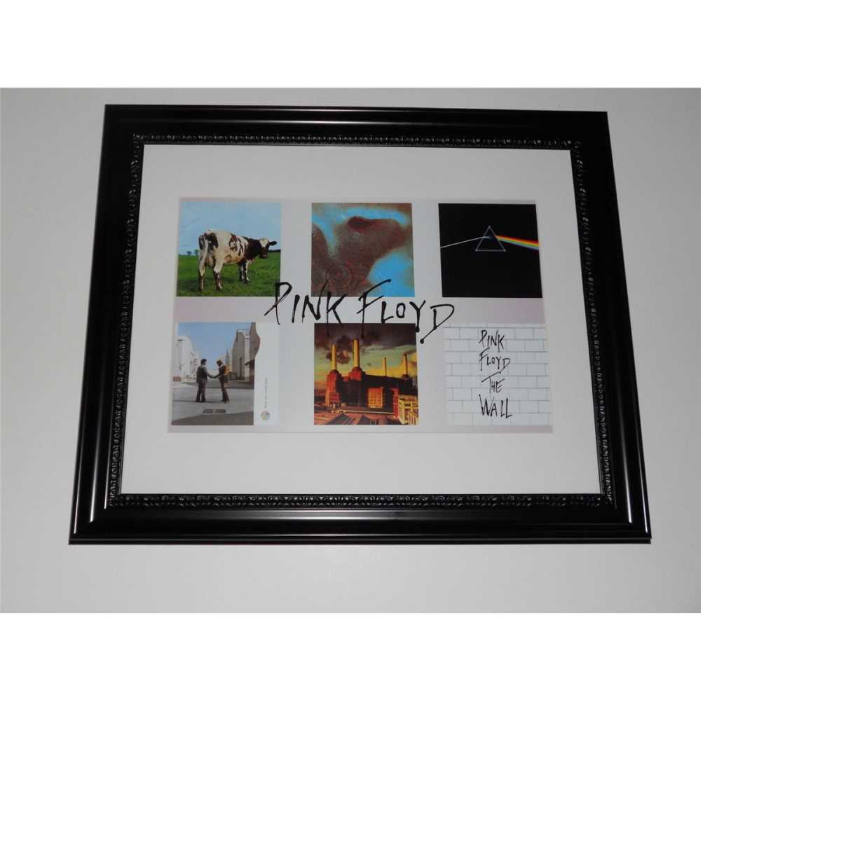 Large Framed Pink Floyd Album Covers Poster 1971-1979 | Inspire Uplift