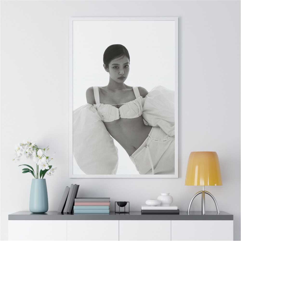 Kim Jennie for Bazaar Korea Poster,Blackpink posters,Jennie | Inspire Uplift