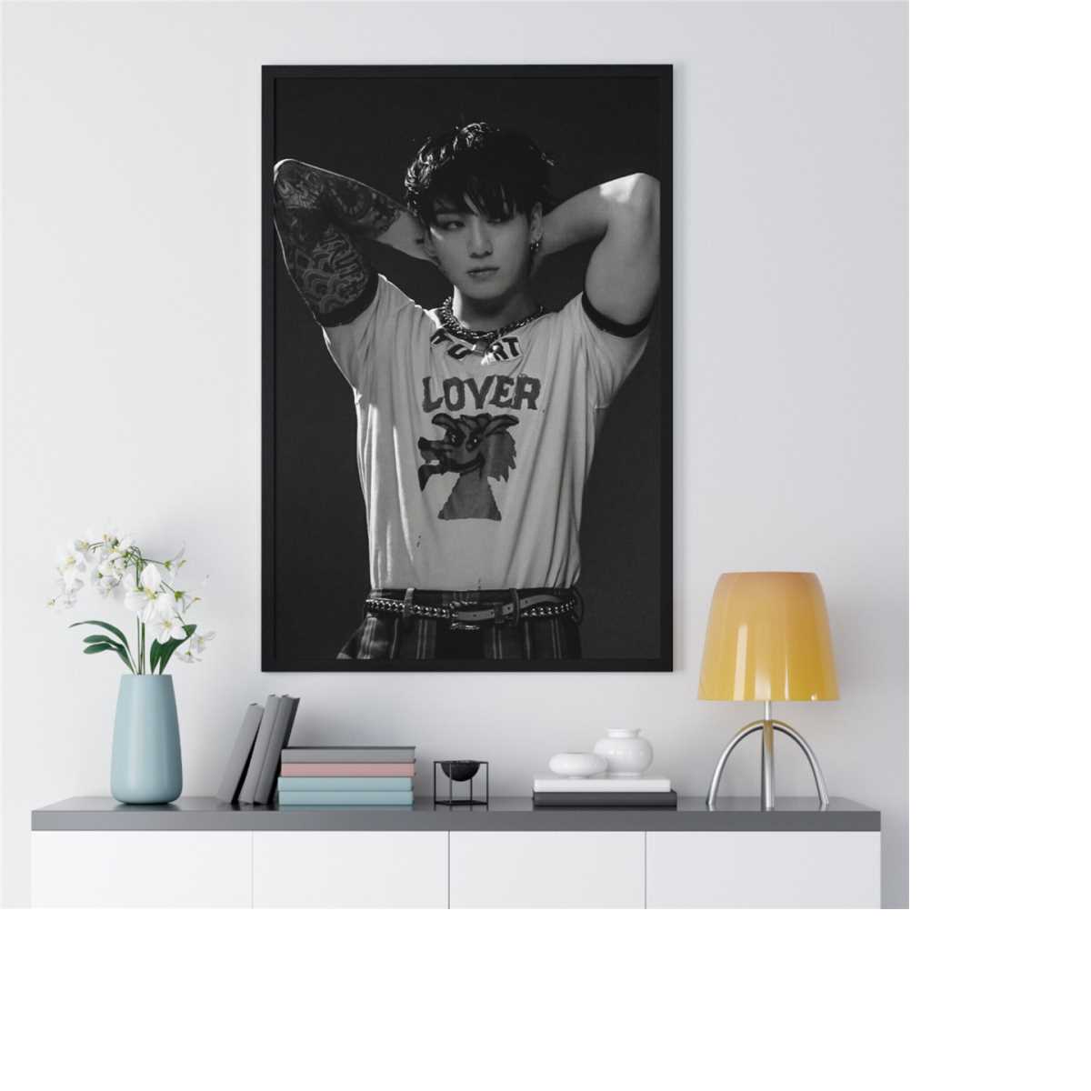Bts Jungkook Vogue poster,JK Seven,Bts wall print,Bts poster | Inspire Uplift