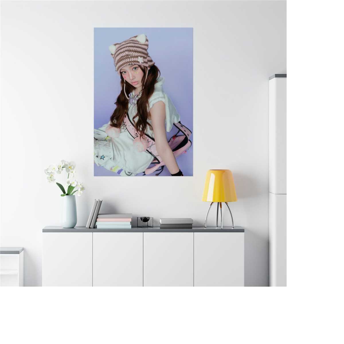 NewJeans Hyein poster,, NewJeans wall print, aesthetic NewJe | Inspire ...