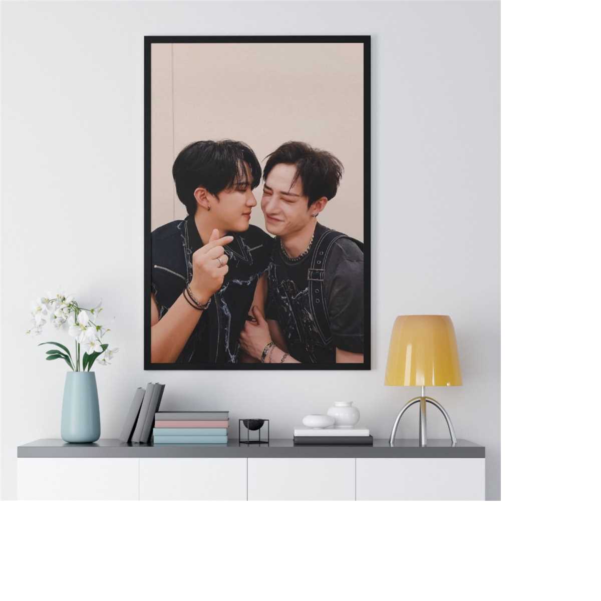 Changbin x BAngchan Poster,Skz Print,Skz wall print,Skz post | Inspire ...