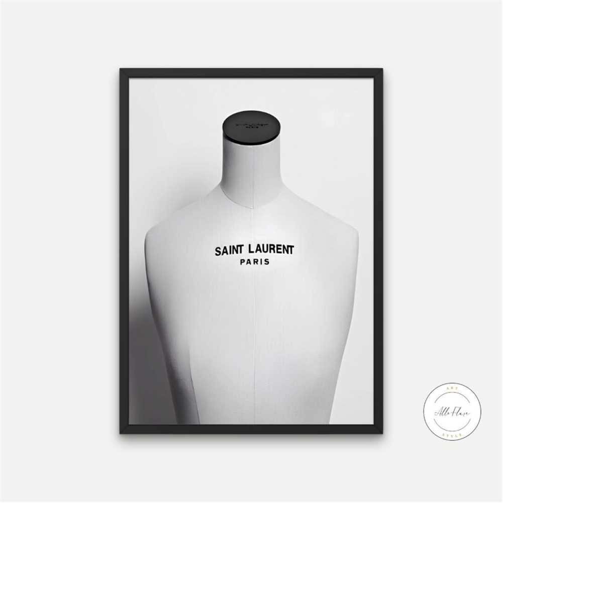 Black and White Designer Mannequin DIGITAL PRINT, Luxury | Inspire Uplift