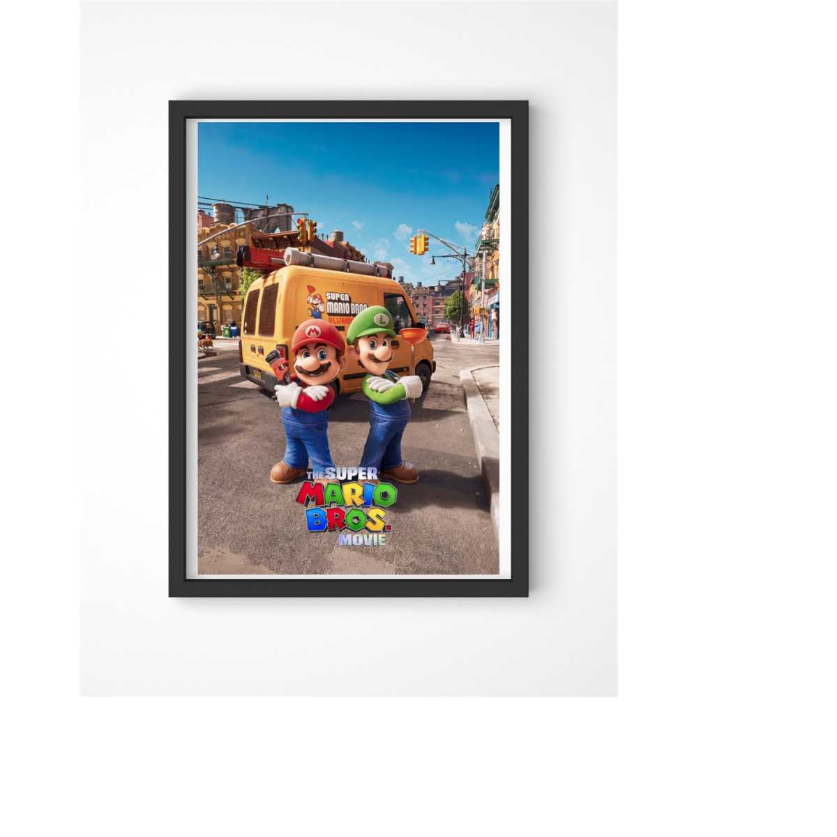 Super Mario Brothers Movie Poster, Super Mario Brothers | Inspire Uplift