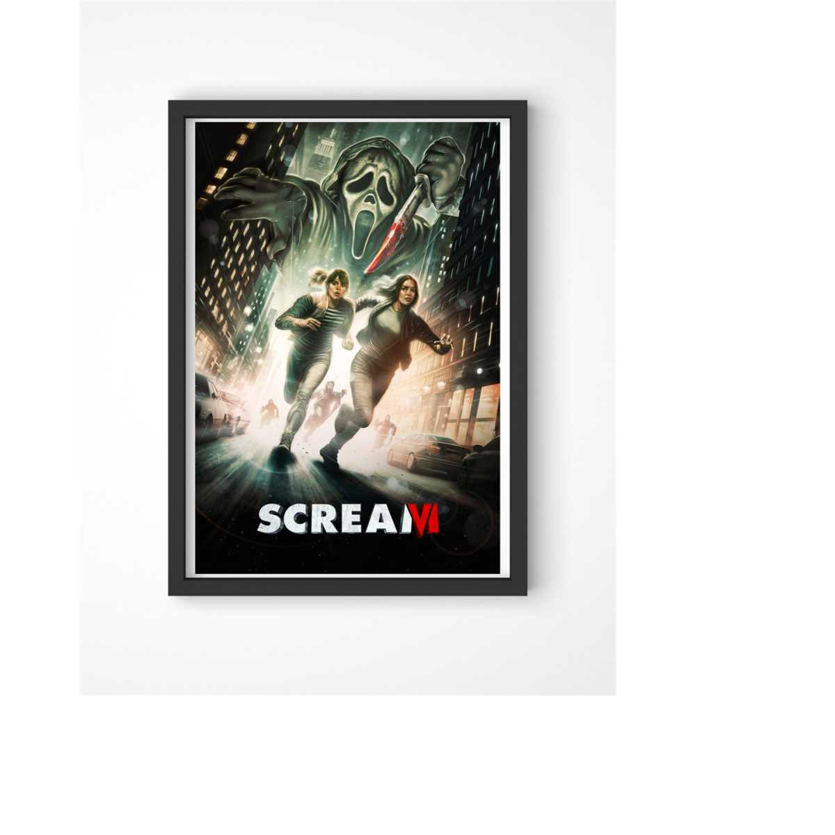 Scream VI Movie Poster Print Reproduction - A5, | Inspire Uplift
