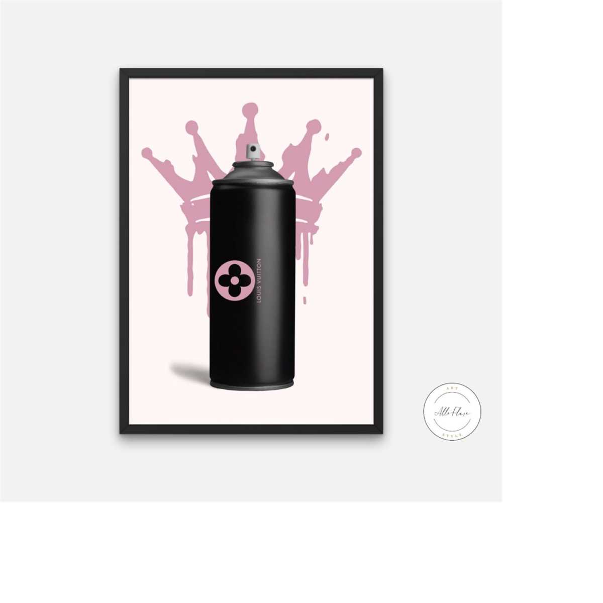 Designer Spray Paint Fashion Wall Art INSTANT DOWNLOAD, - Inspire Uplift