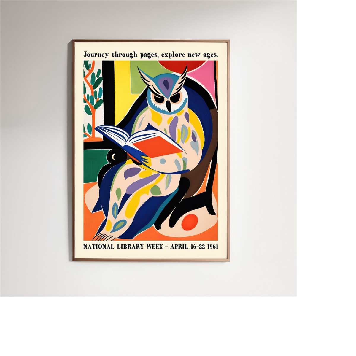 Owl Posters For Nature Lovers | Inspire Uplift