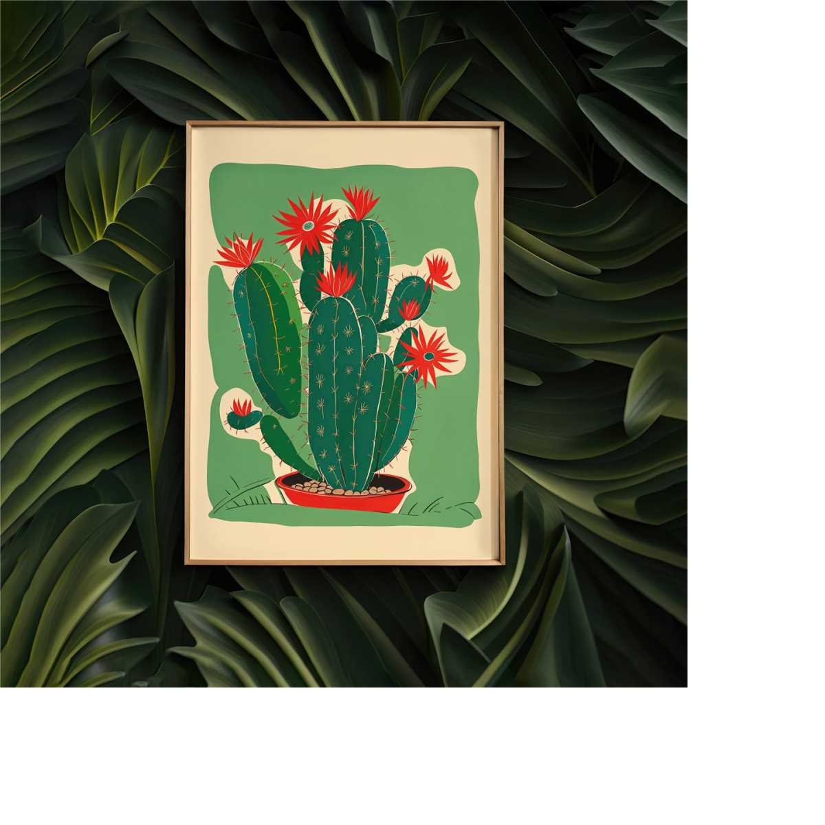 Cactus Posters | Desert Art | Inspire Uplift