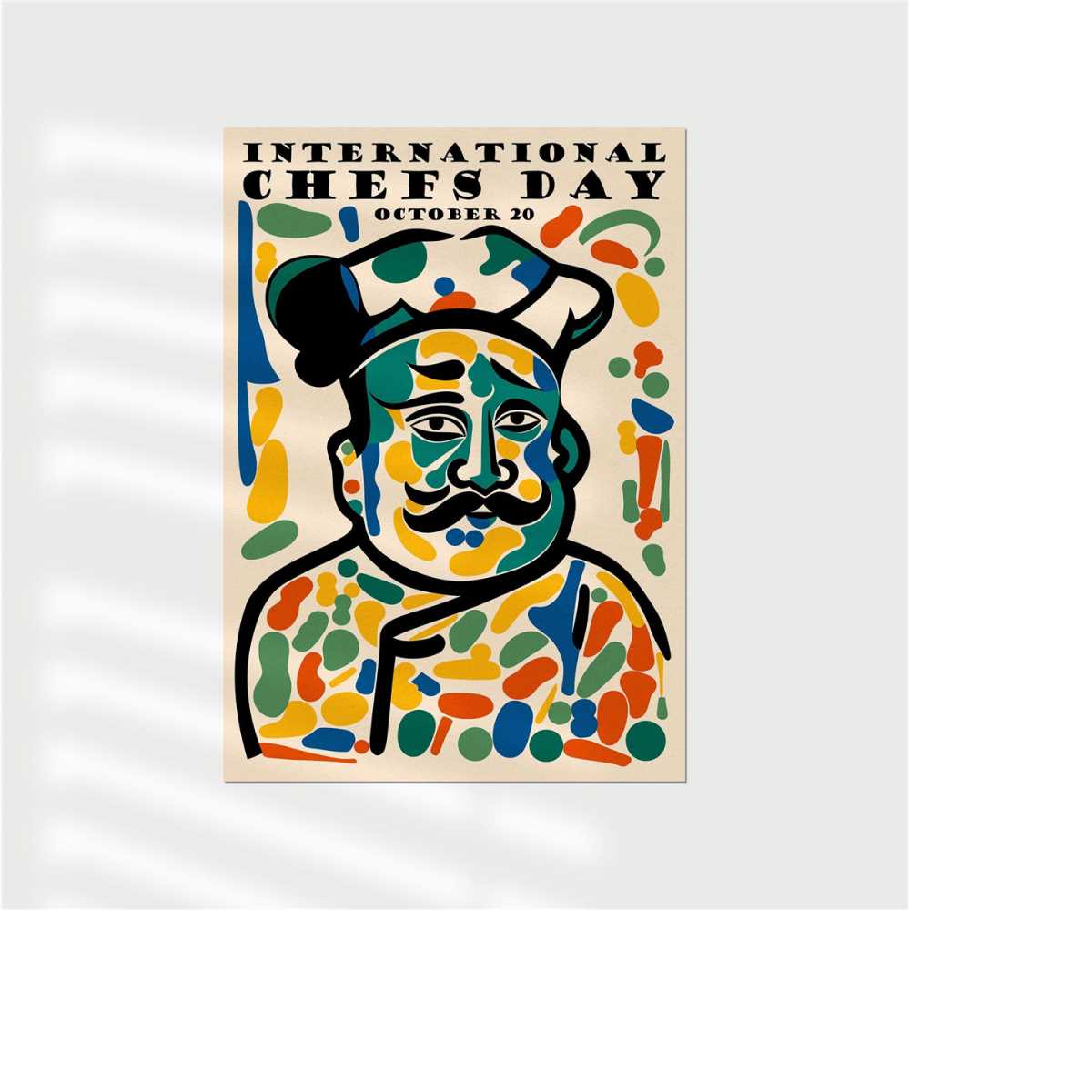 International Chefs Day Poster - Cook Celebration - | Inspire Uplift