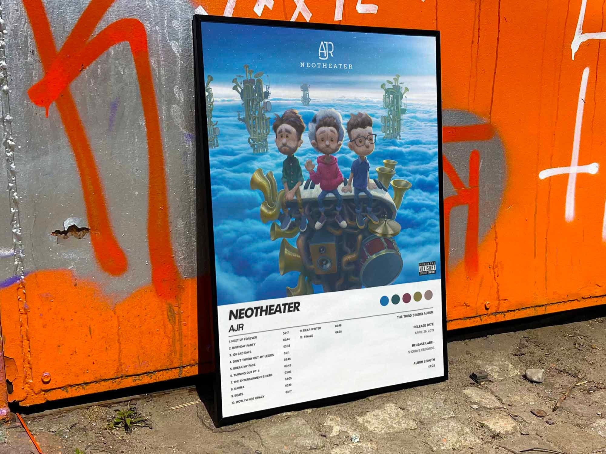 AJR Neotheater Album Cover Poster 6 | Inspire Uplift