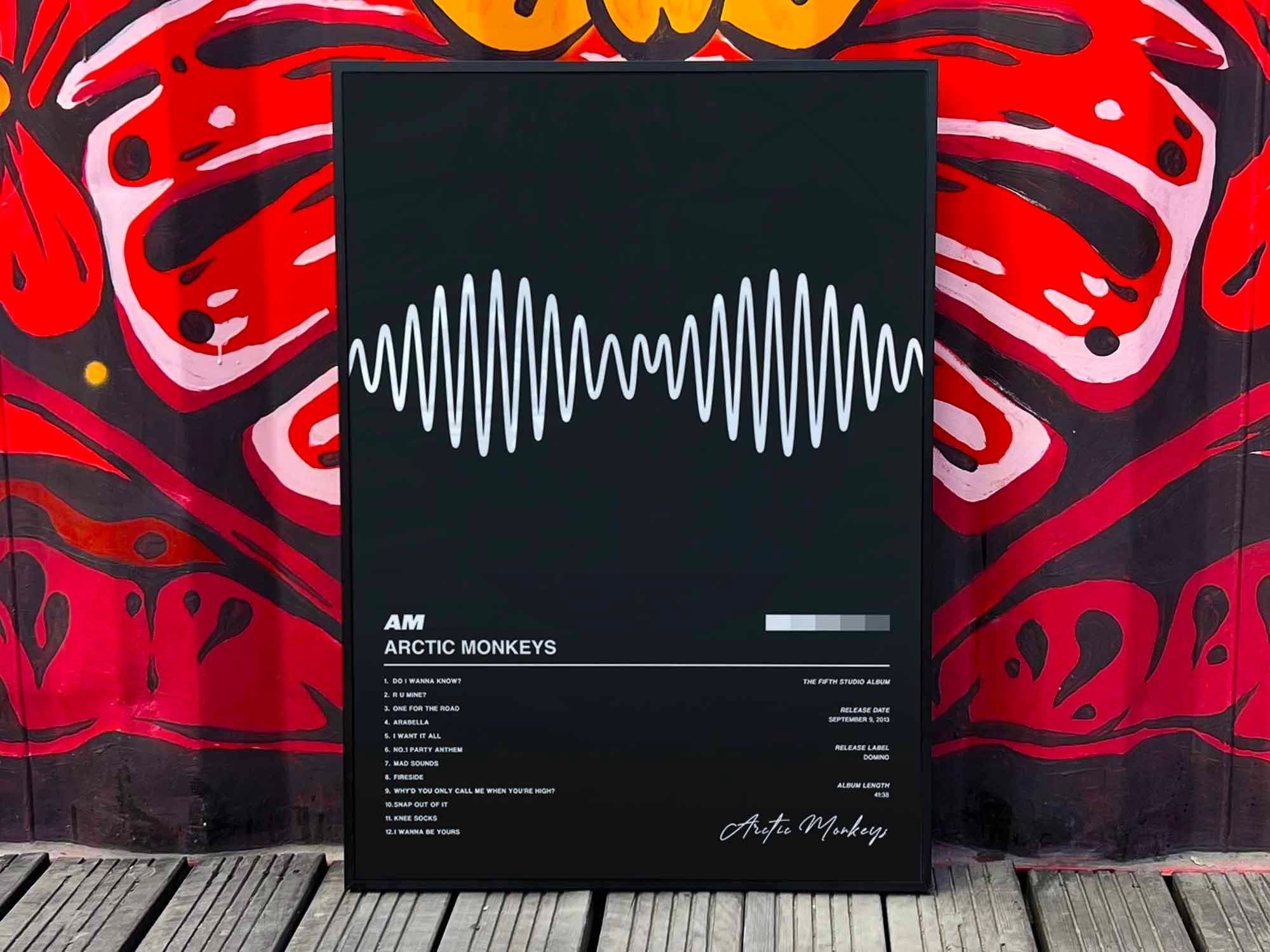 Arctic Monkeys AM Album Cover Poster 8 | Inspire Uplift
