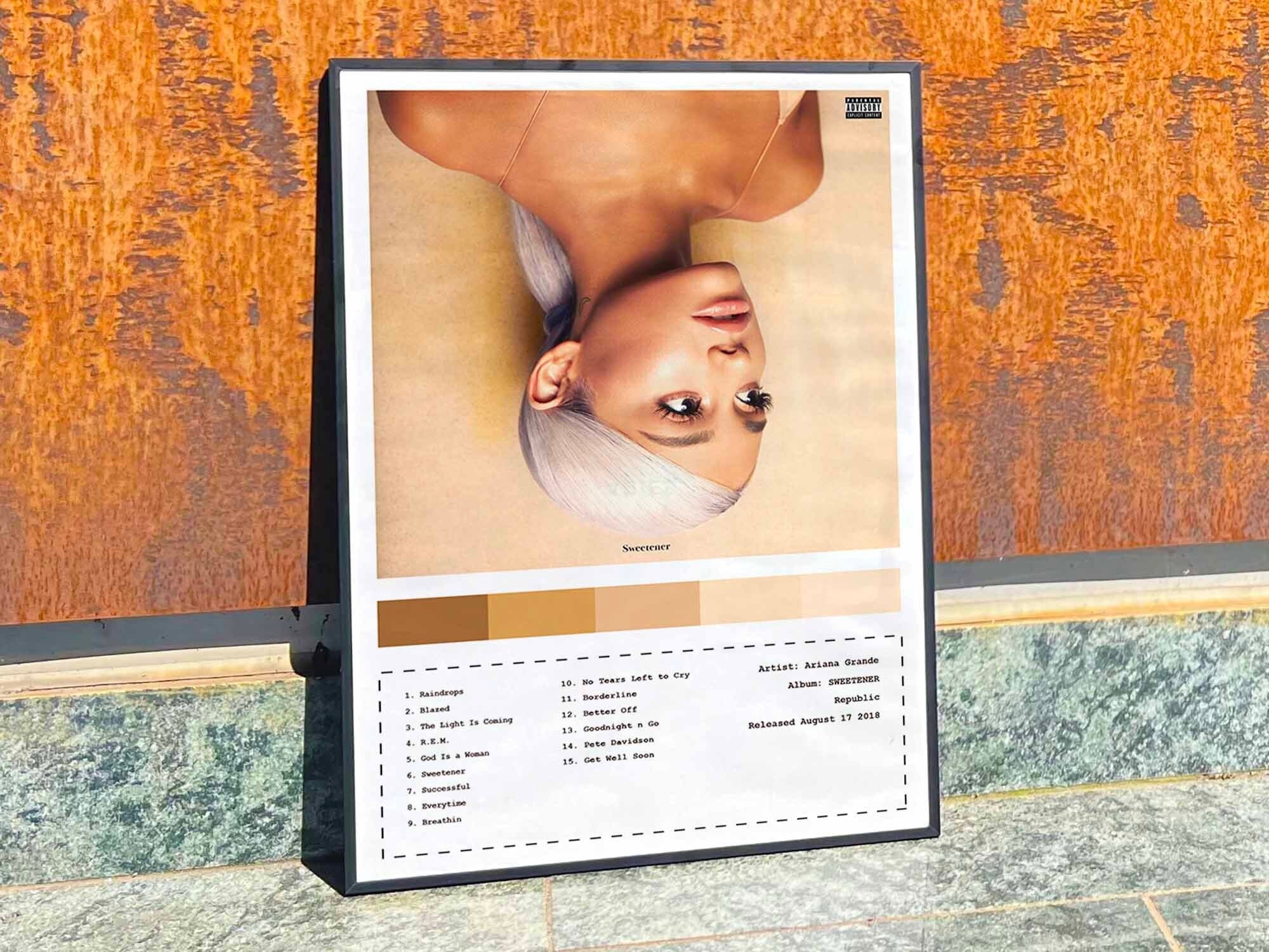 Ariana Grande Sweetener Album Cover Poster 4 - Inspire Uplift
