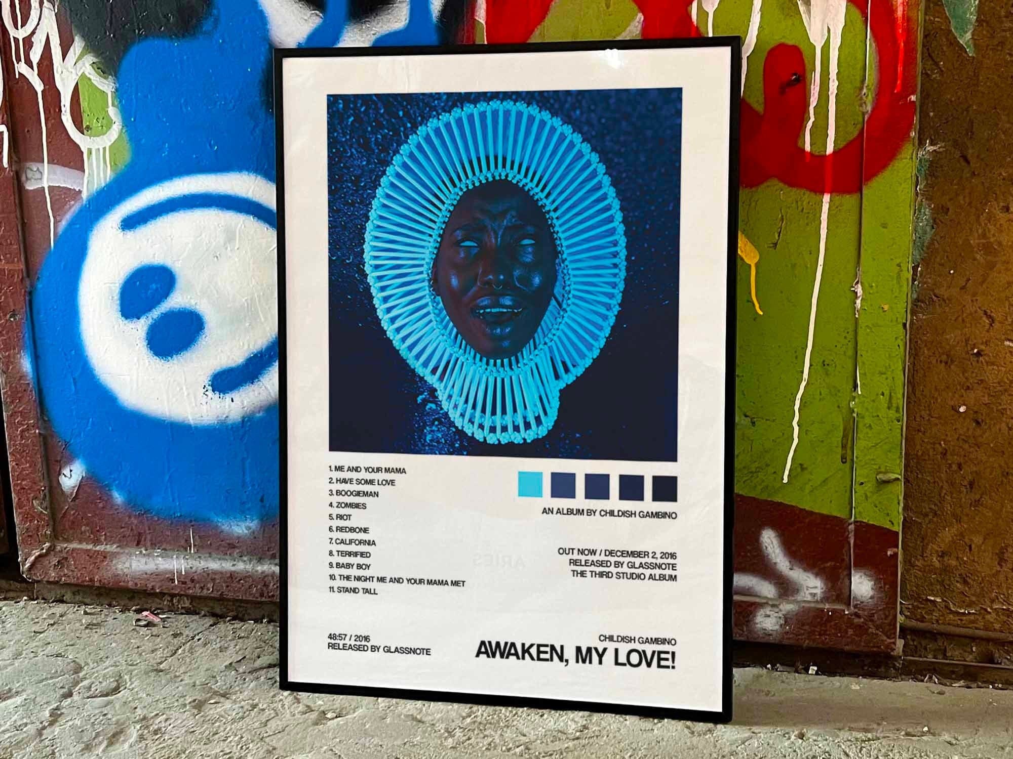 Childish Gambino Awaken My Love Album Cover Poster 2 | Inspire Uplift
