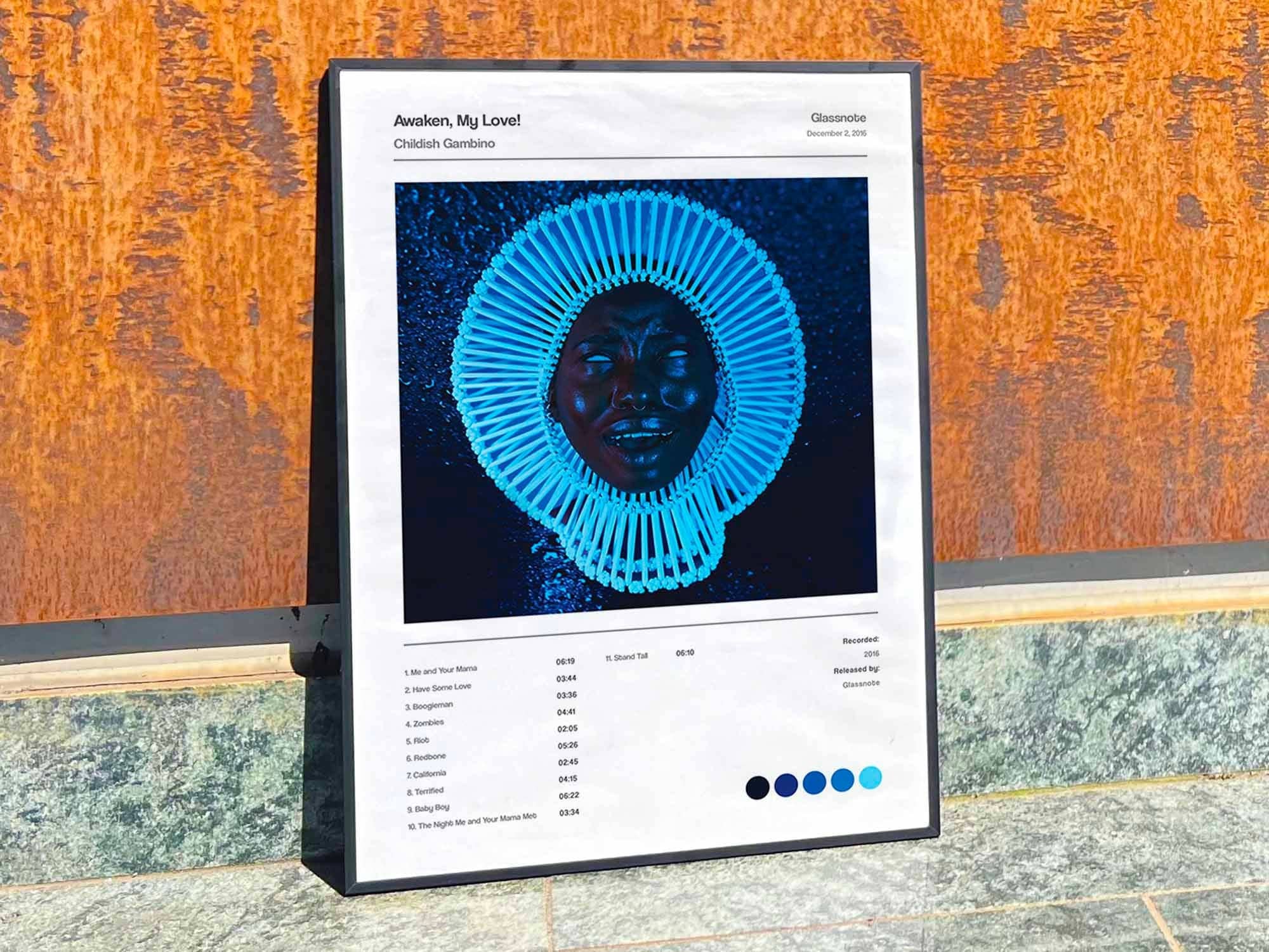 Childish Gambino Awaken, My Love Album Cover Poster 5 | Inspire Uplift