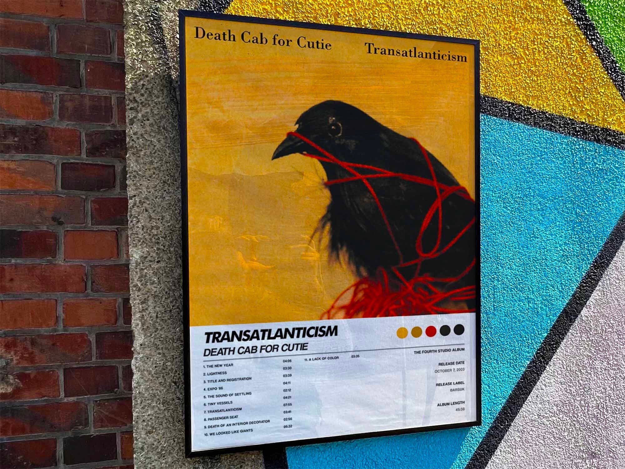 Death Cab For Cutie Transatlanticism Album Cover Poster 6 | Inspire Uplift