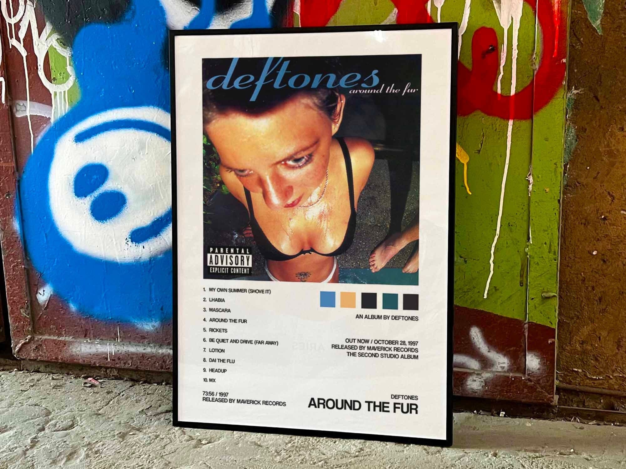 Deftones Around The Fur Album Cover Poster 2 | Inspire Uplift