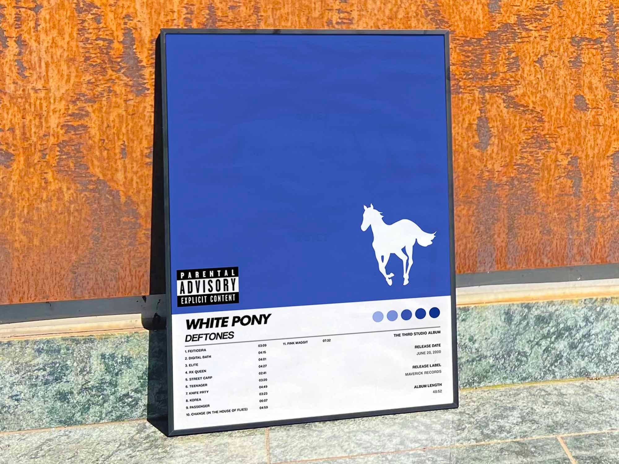 Deftones White Pony Album Cover Poster 6 - Inspire Uplift