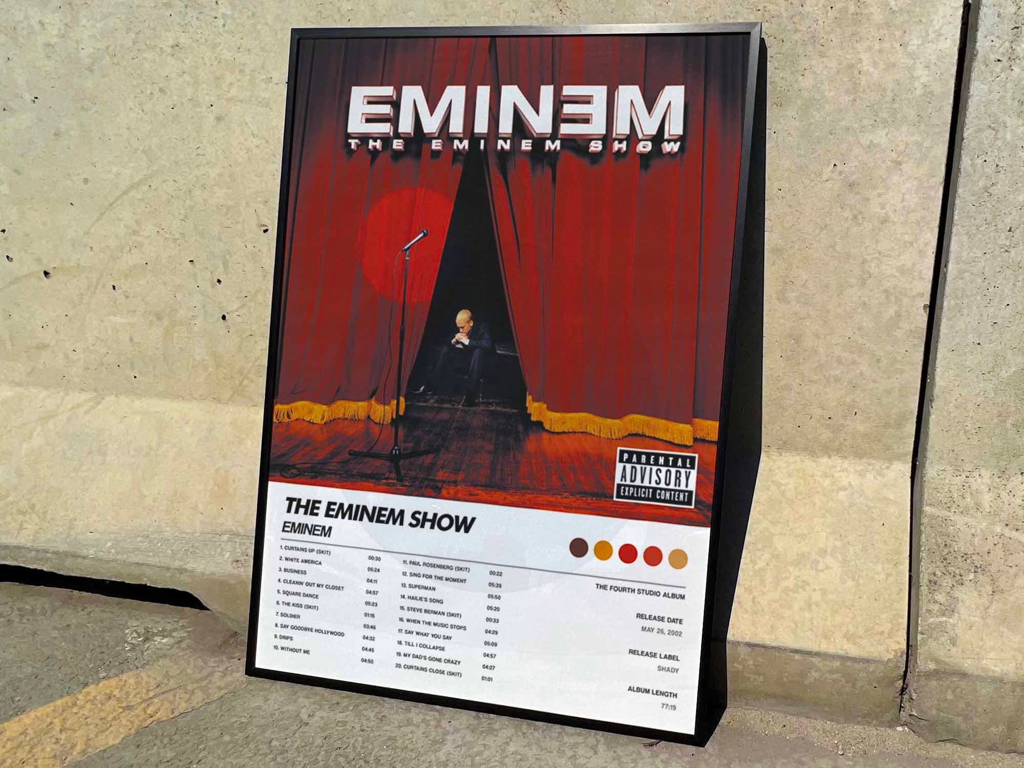 Eminem The Eminem Show Album Cover Poster 6 | Inspire Uplift