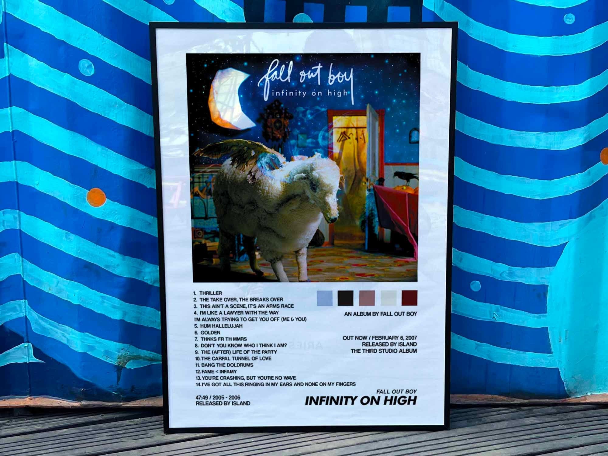 Fall Out Boy Infinity On High Album Cover Poster 2 | Inspire Uplift