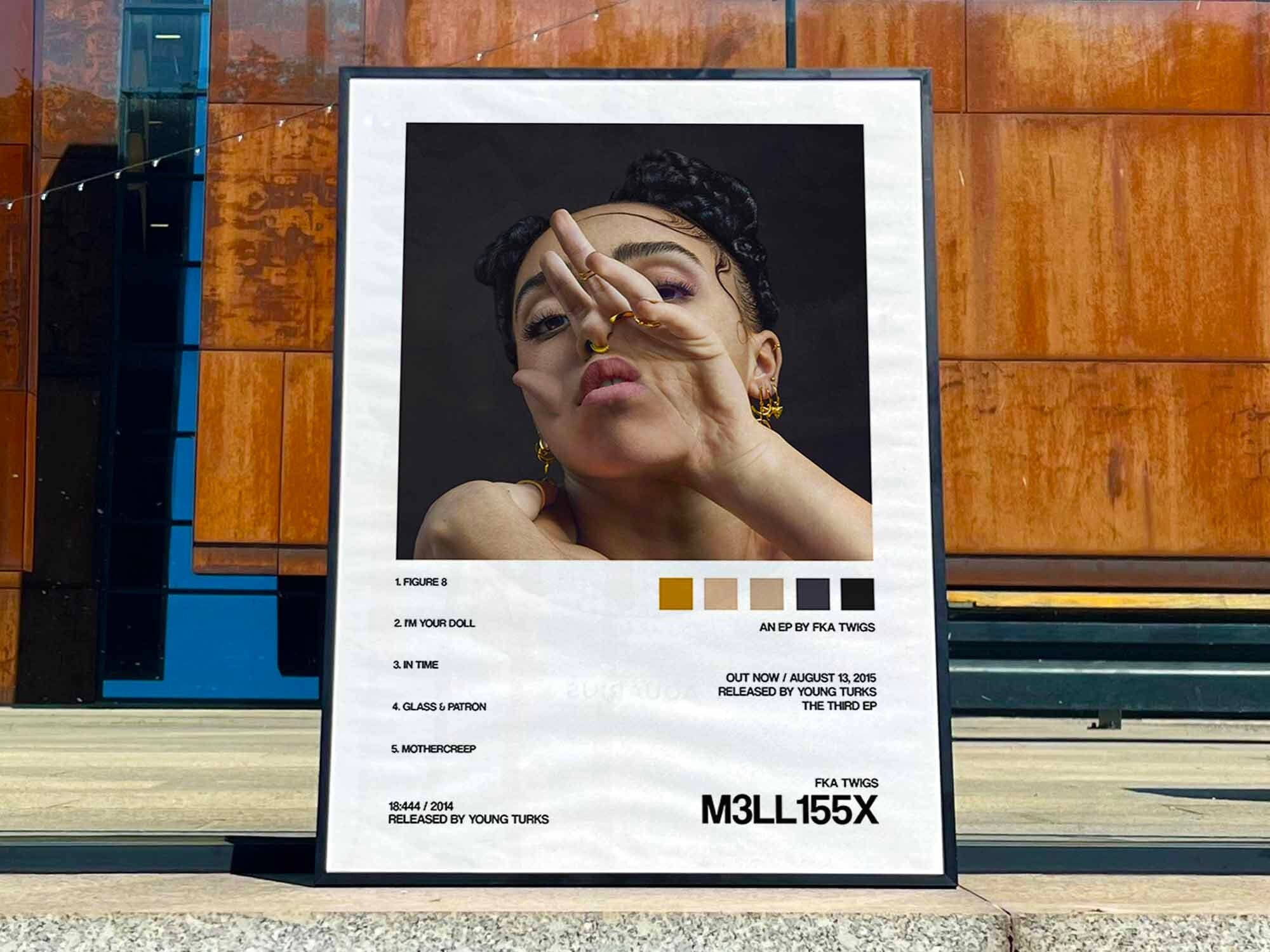 FKA Twigs M3LL155X Album Cover Poster 2 | Inspire Uplift