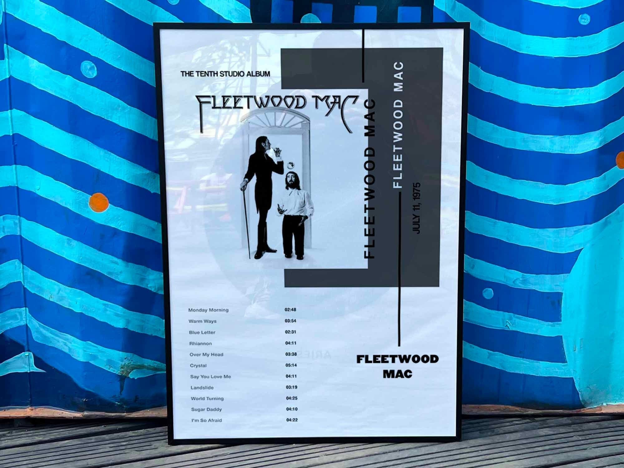 Fleetwood Mac Fleetwood Mac Album Cover Poster 3 | Inspire Uplift