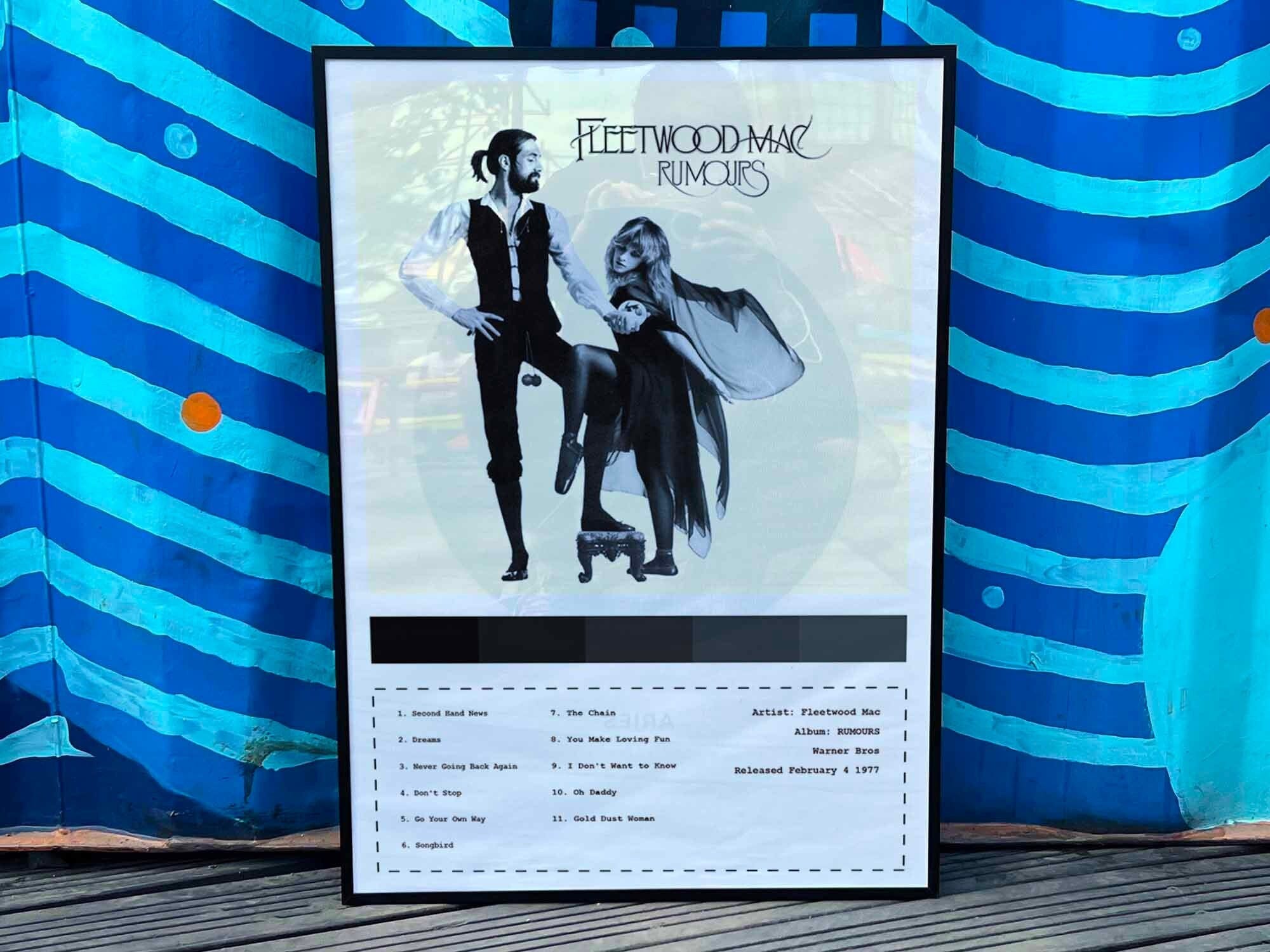 Fleetwood Mac Rumours Album Cover Poster 2 1 | Inspire Uplift